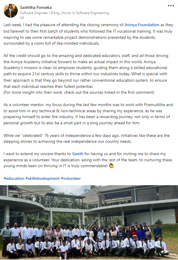 Series 2, Blog #25 – Project Endgame, Supportive Cheers and a Journey of Resilience – Avinya ...